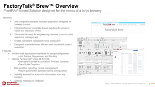 RA TechED 2019 - PR24 - FactoryTalk Brew Designed to Help Large Brewer ...