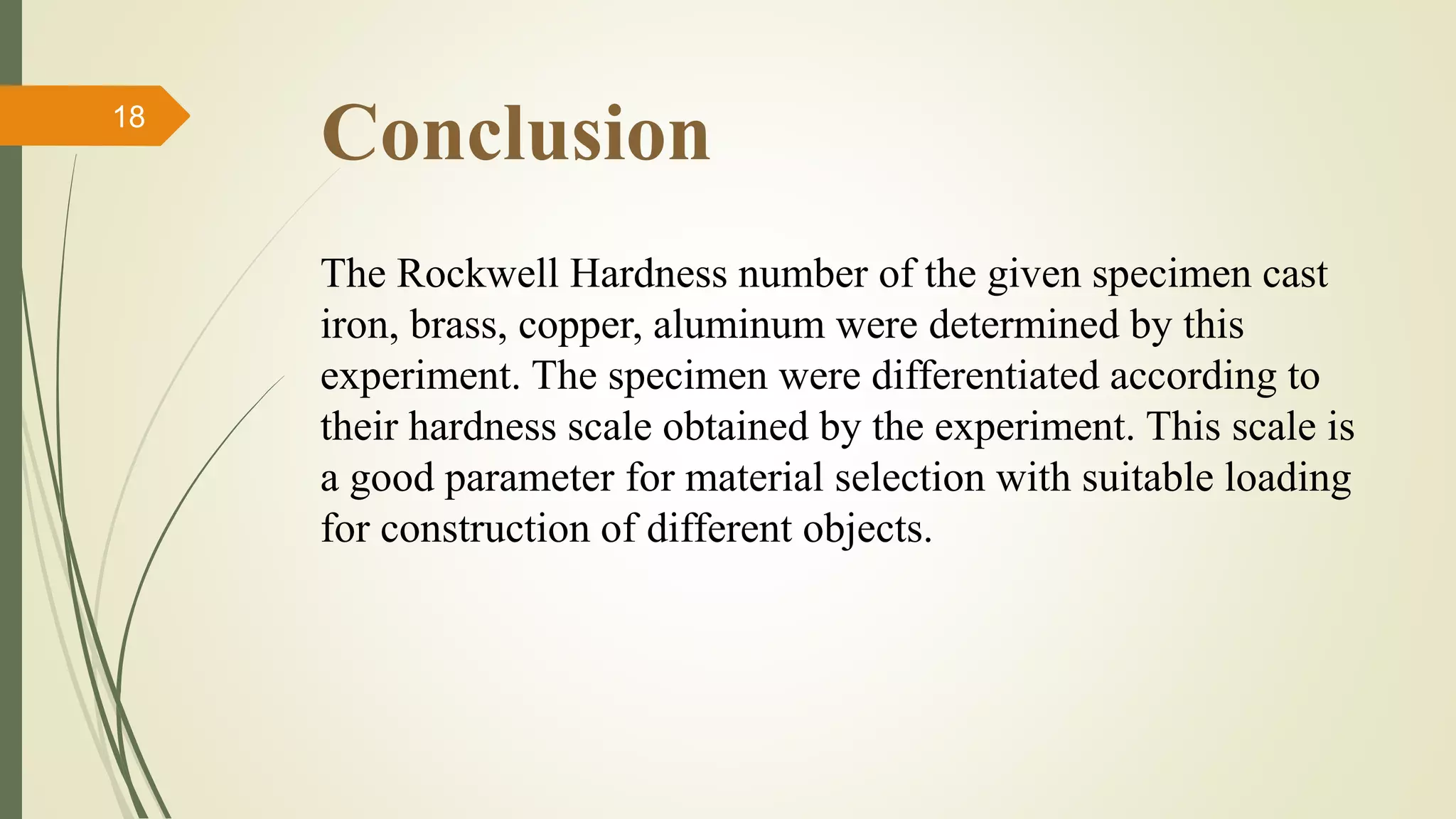 Rockwell hardness test | PPTX