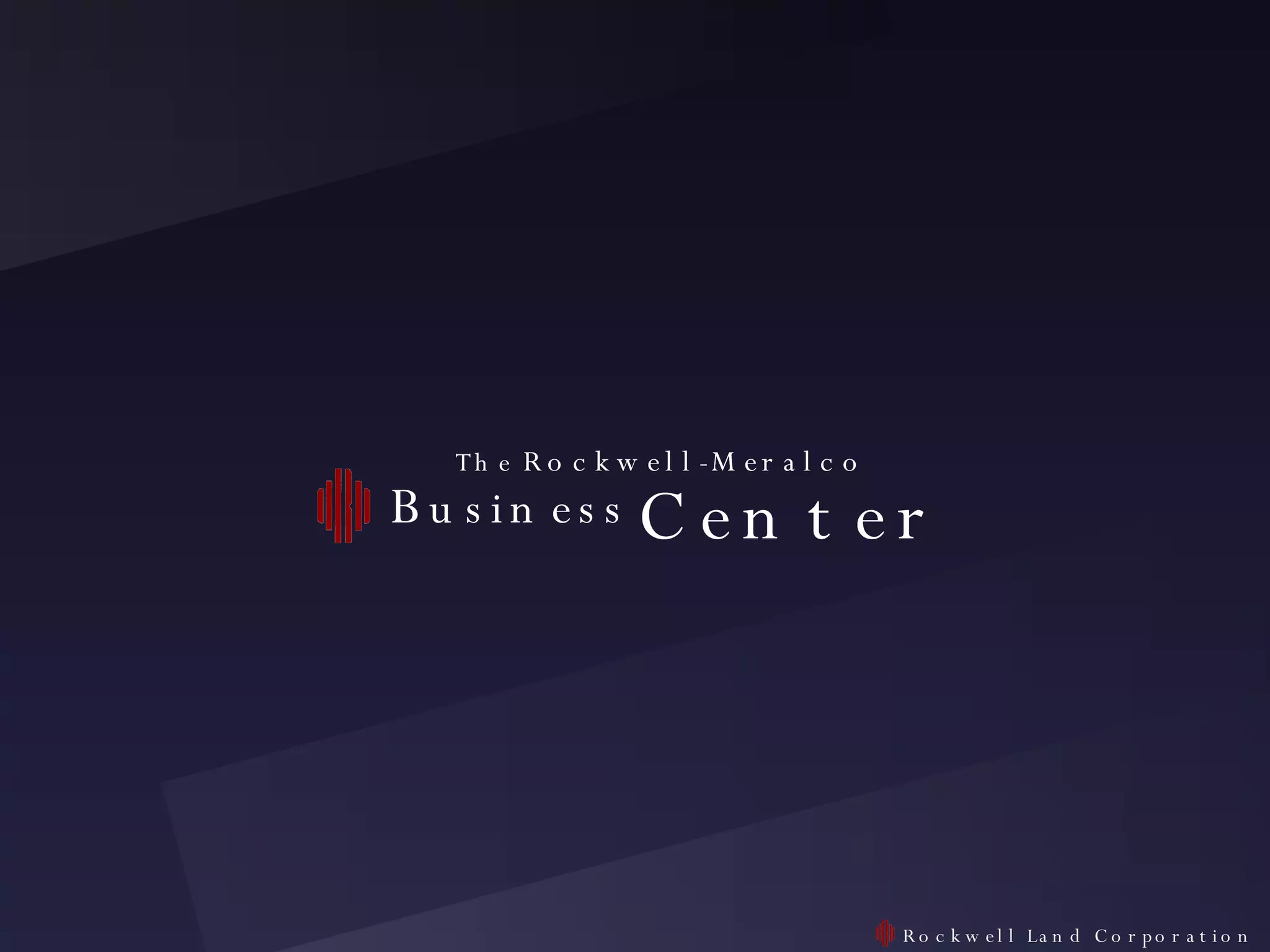 Rockwell Meralco Business Center Presentation | PPT