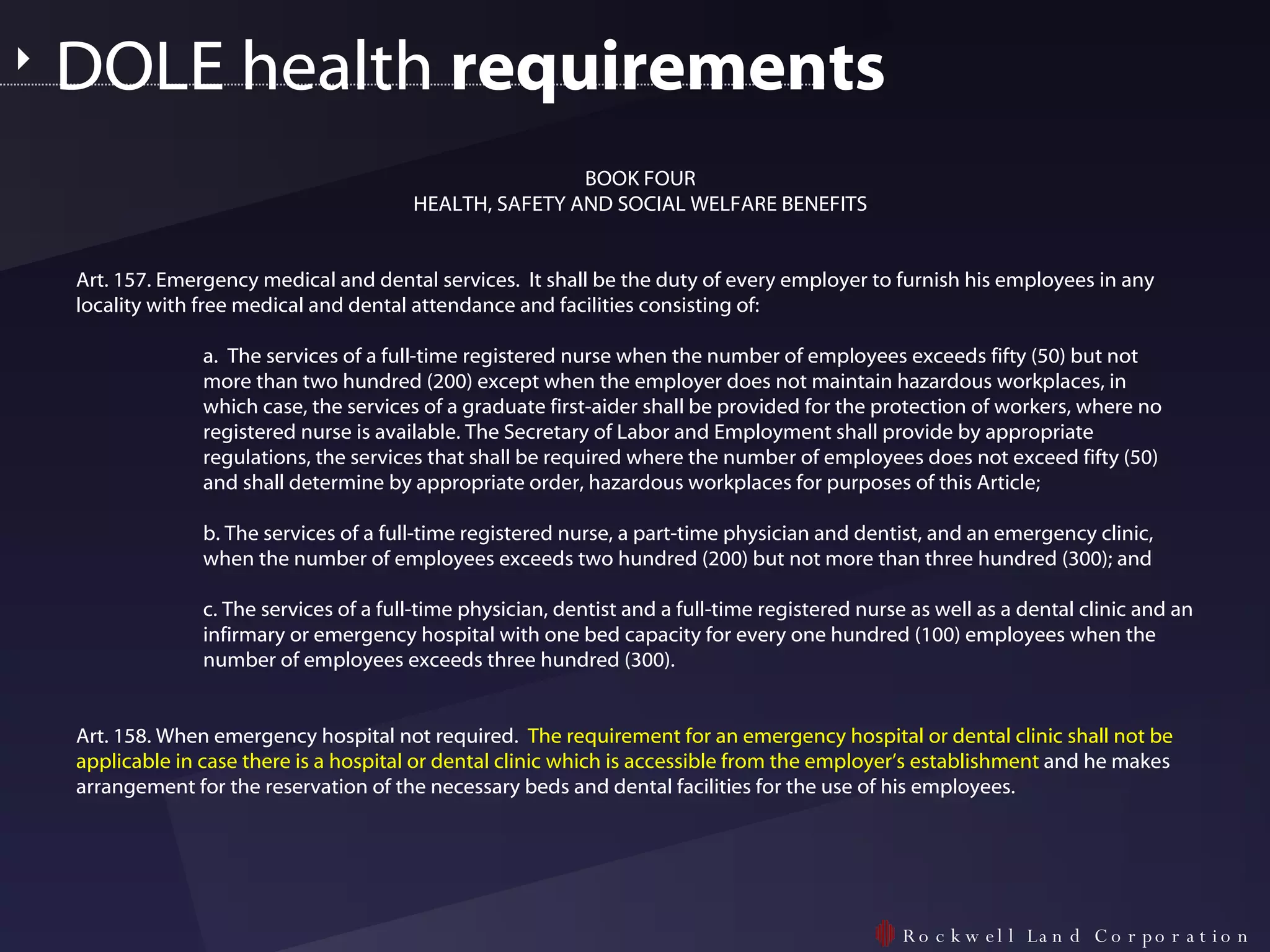 Rockwell Meralco Business Center Presentation | PPT