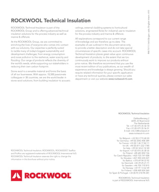 Rockwool technical information brochure-process-manual en | PDF