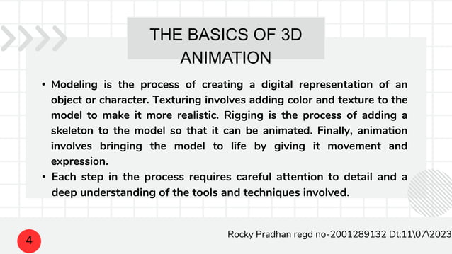 3D Animation. pptx. | PPT | Free Download