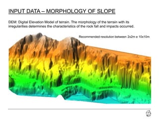 Rockyfor3D - Rockfall simulation program | PPTX