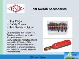 Test Switch Operation and Accessories | PPT