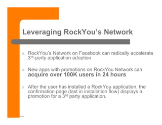 RockYou Facebook Widget | PPT