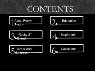 Rocky singhvi | PPTX | Women\'s Clothing | Women\'s Fashion