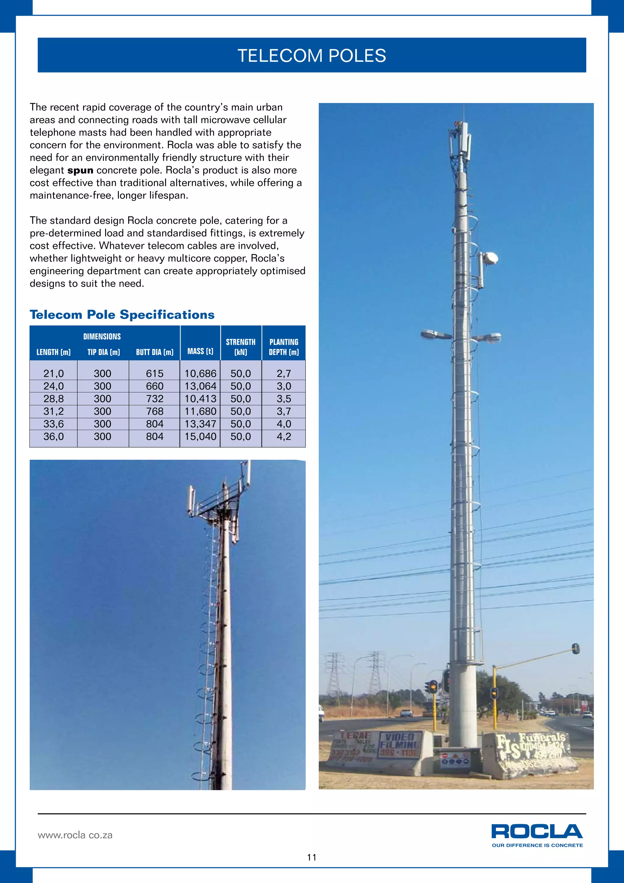 Rocla concrete pole_guide_2010 | PDF