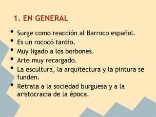 Arte Rococó en España. | PPTX