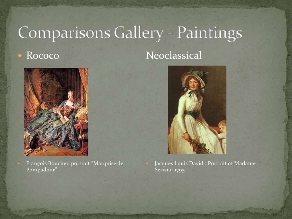 Rococoand Neoclassical Group