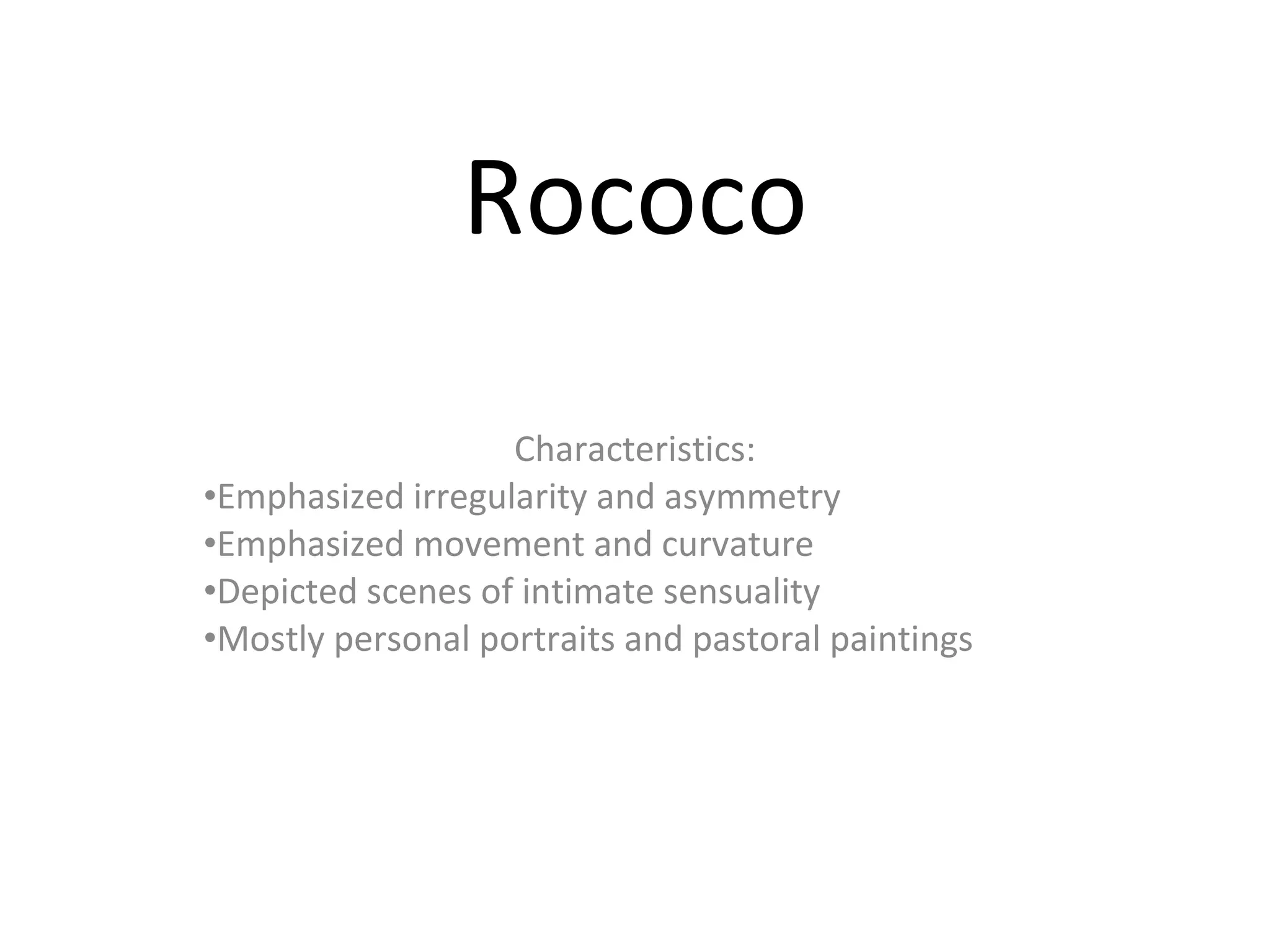 Rococo Art | PPT