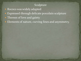 Rococo art and architecture | PPTX