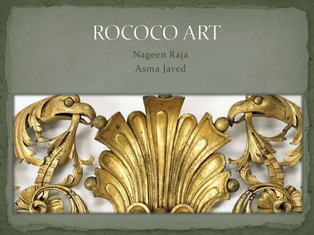 Rococo art and architecture
