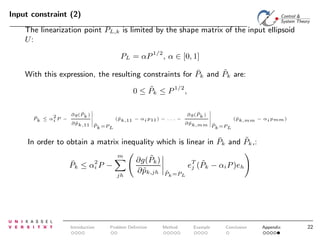 Probabilistic Control of Uncertain Linear Systems Using Stochastic Reachability | PPT