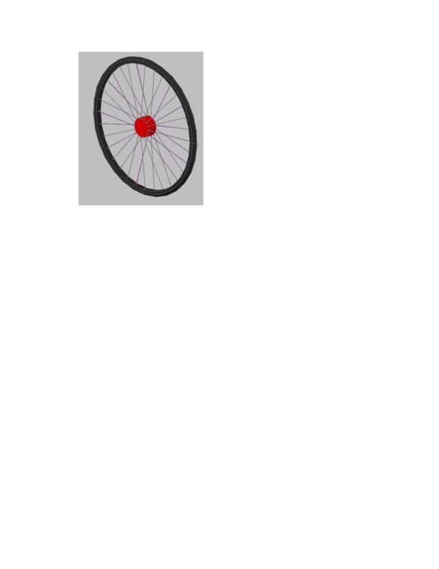 Pembuataan Roda pada AutoCad | DOCX