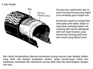 Roda dan Ban Mobil berjalan di atas ban yang terisi udara bertekanan | PPT