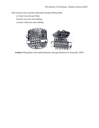 Roda gigi dan Proses Perancangan | PDF