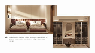 Interior Design Portfolio - Rodaina Ashraf | PDF