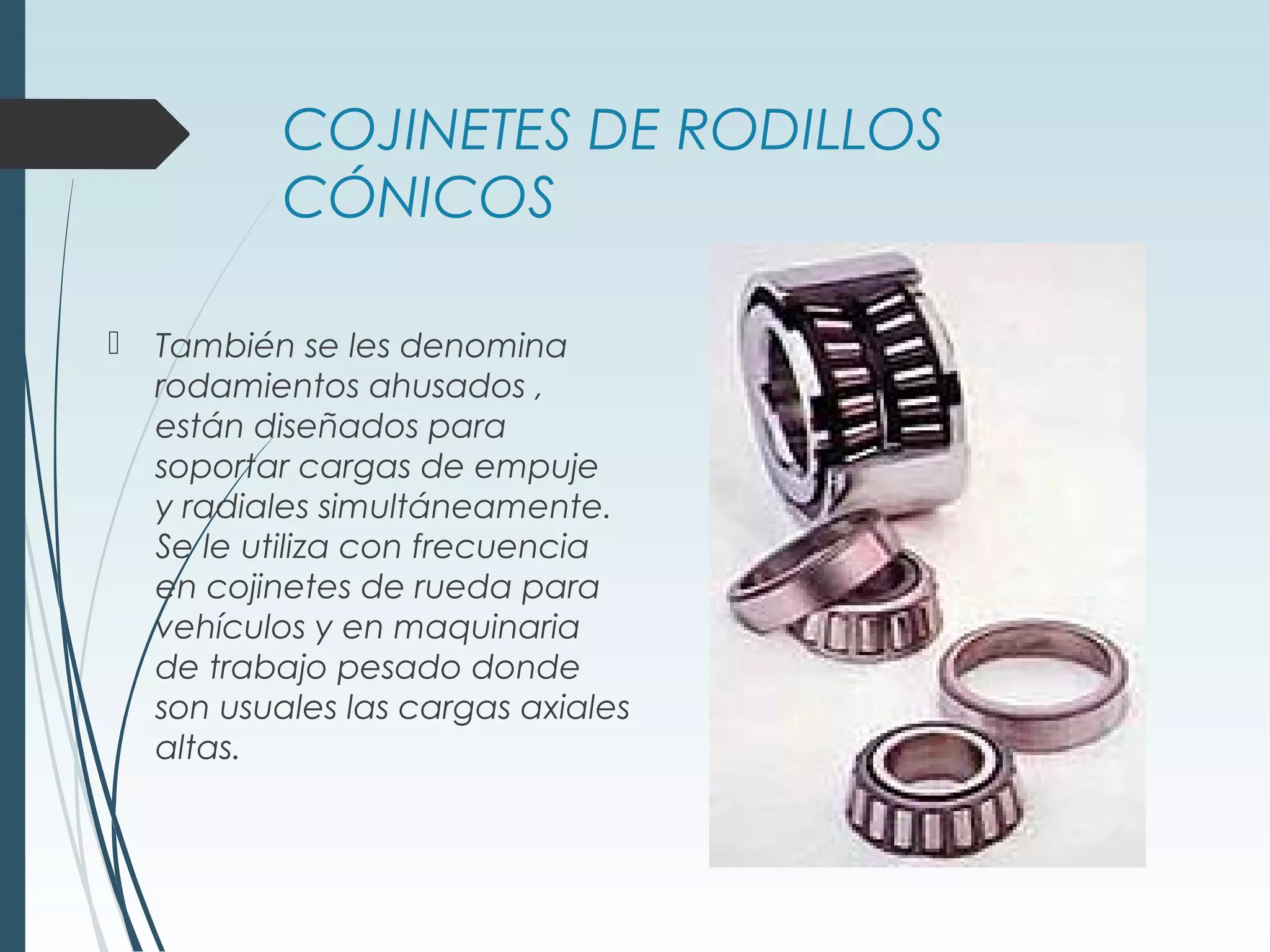 Rodamientos, cojinetes y engranajes. | PPT