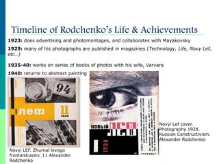 Rodchenko outline | PPT