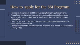 Supplemental Security Insurance (SSI): A Comprehensive Guide | PDF