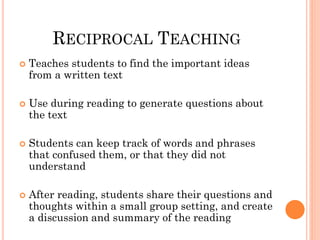 Reading Strategy FLIP chart | PPTX