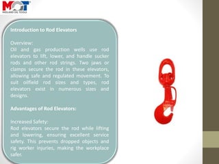 Rod Elevators Improve Oilfield Efficiency.pptx