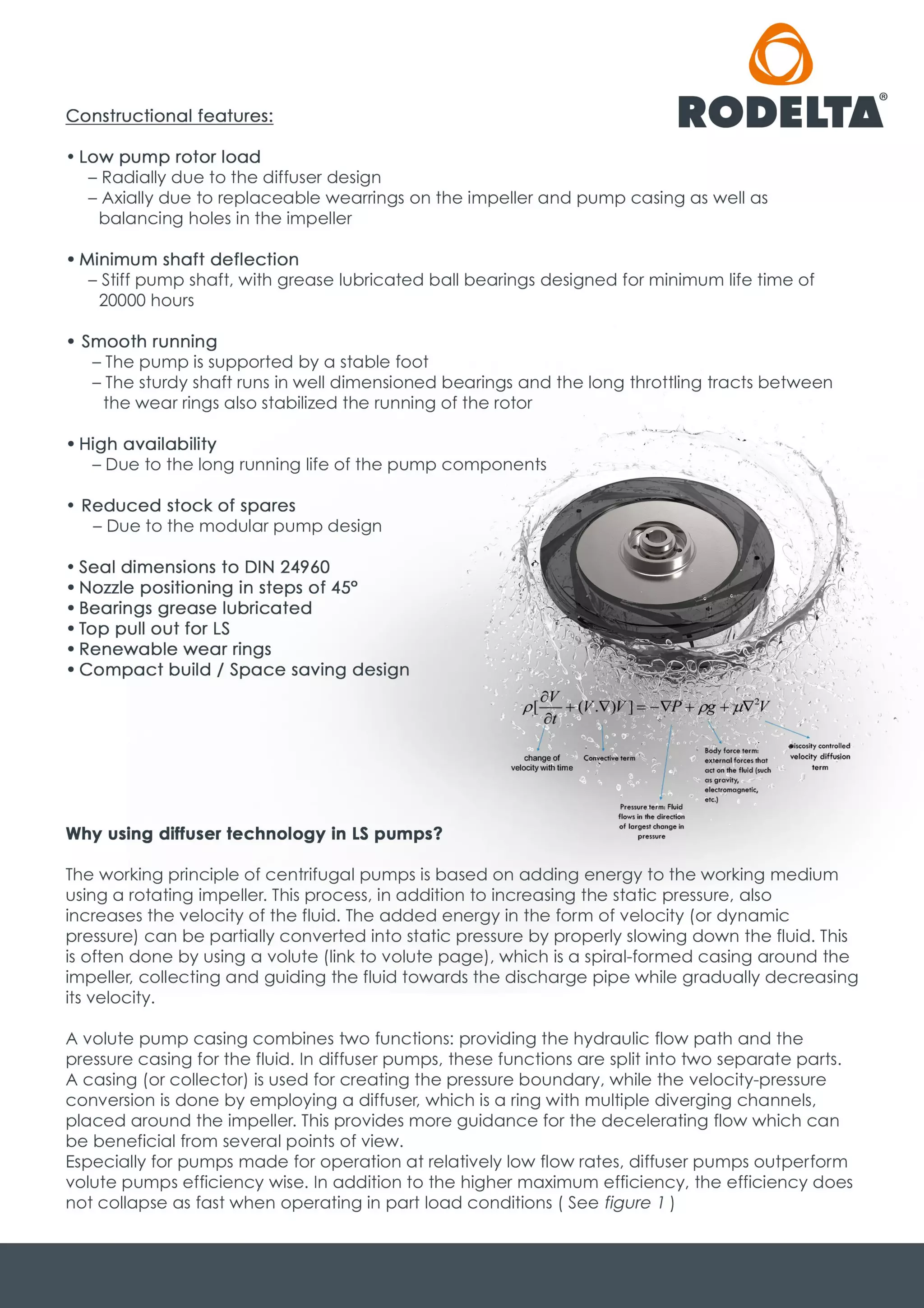 Rodelta LS pump brochure | PDF