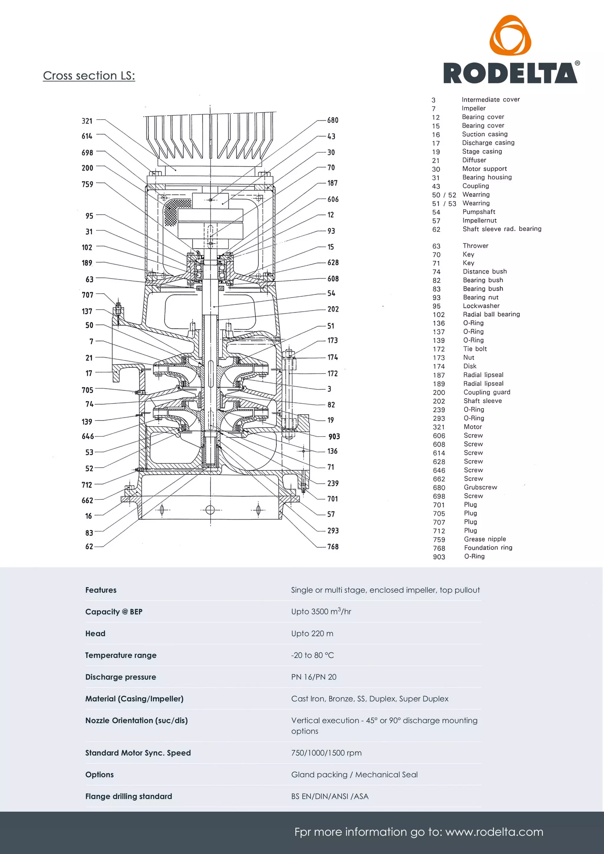 Rodelta LS pump brochure | PDF