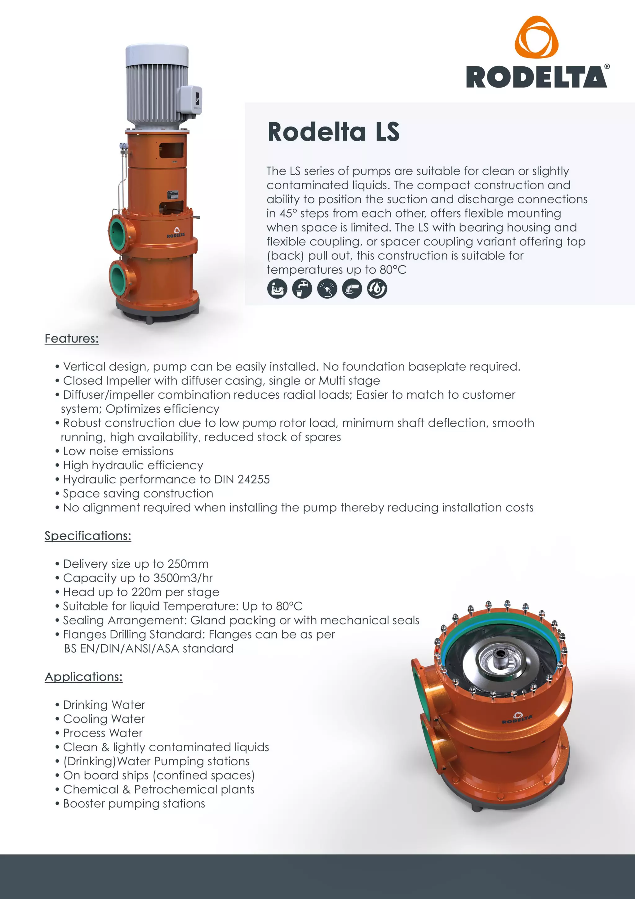Rodelta LS pump brochure | PDF