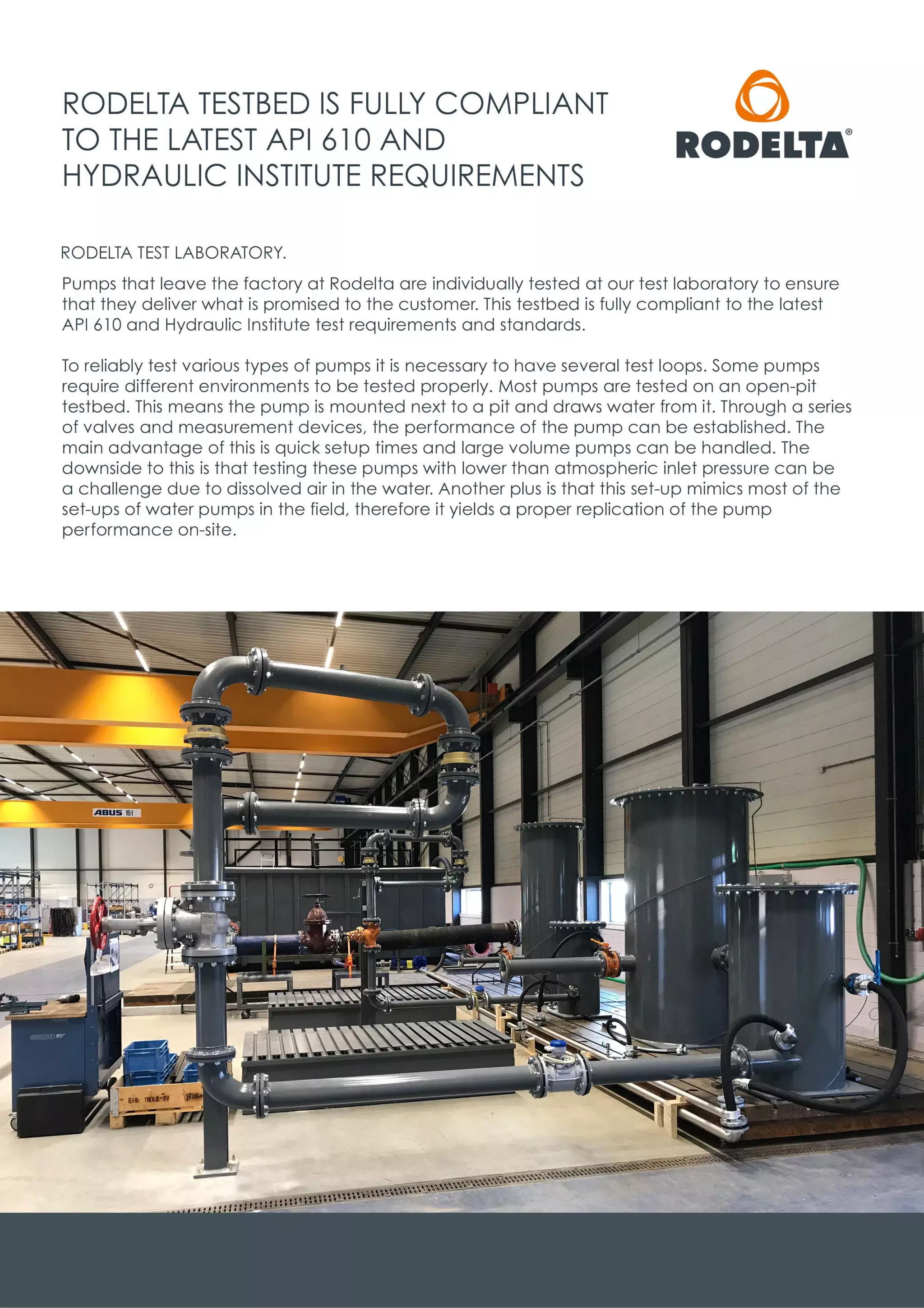 Rodelta - Pump solutions for the oil and gas industry API 610 | PDF