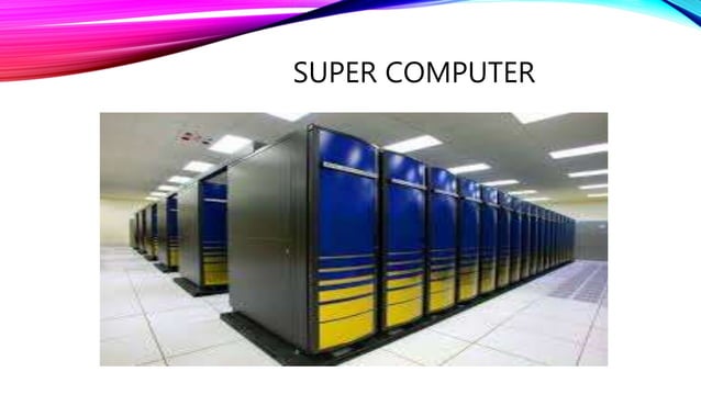 THE FOUR BASIC TYPES OF A COMPUTERS | PPTX | Computing | Technology ...