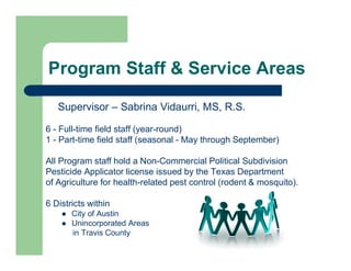 Mosquito and Rodent Control | PDF