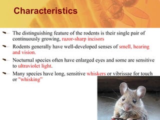 Rodent control used to control home side and out side home controlee of ...