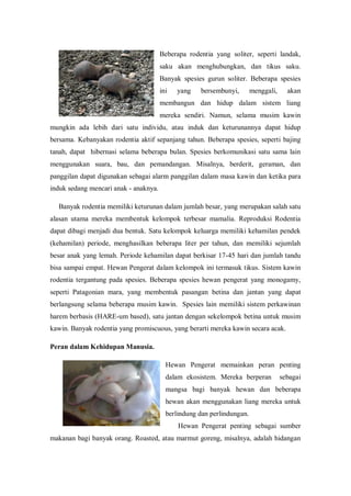Rodentia&lagomorpha | PDF