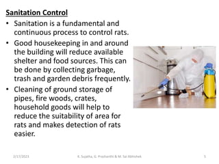 Rodents - A Notorious pest & its Control.pptx