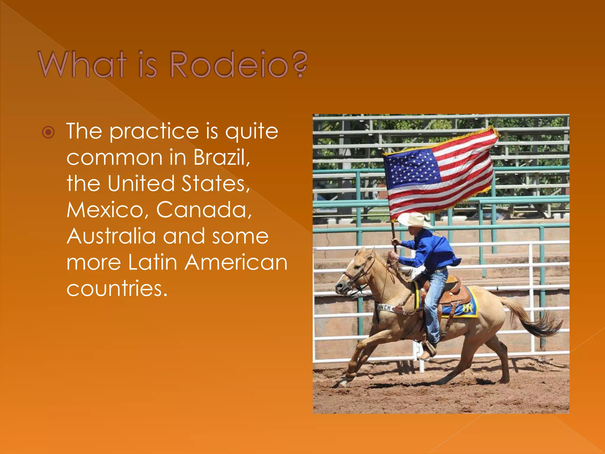 English Improving, Presentation about Rodeo | PPT | Free Download