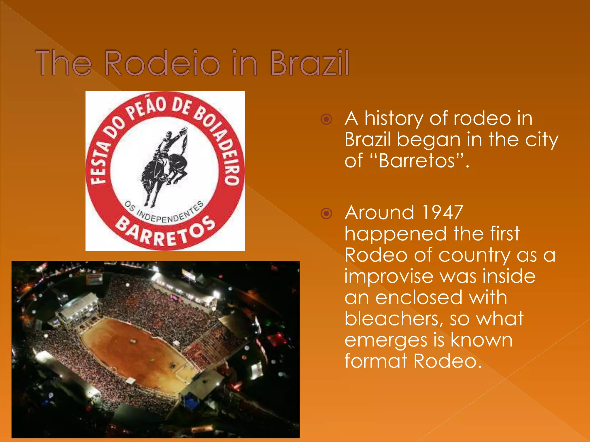 English Improving, Presentation about Rodeo | PPT