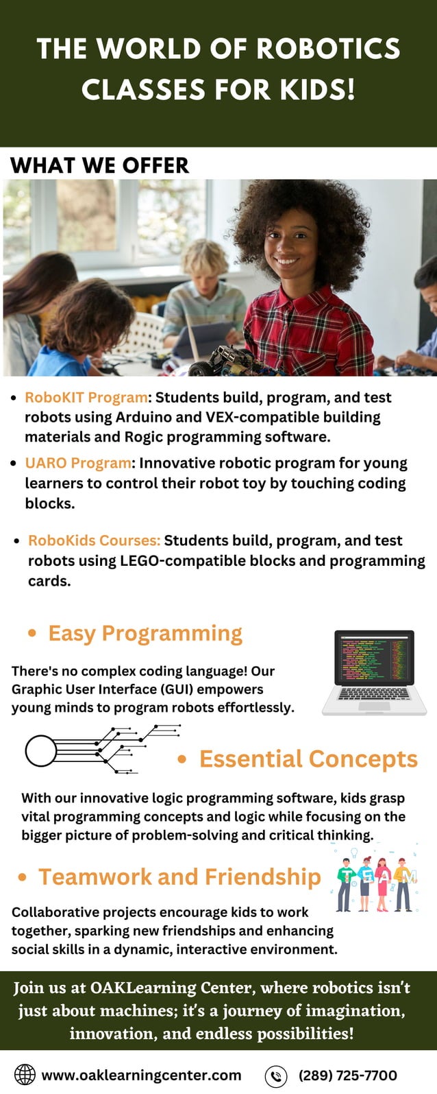 The World of Robotics Classes for Kids! | PDF