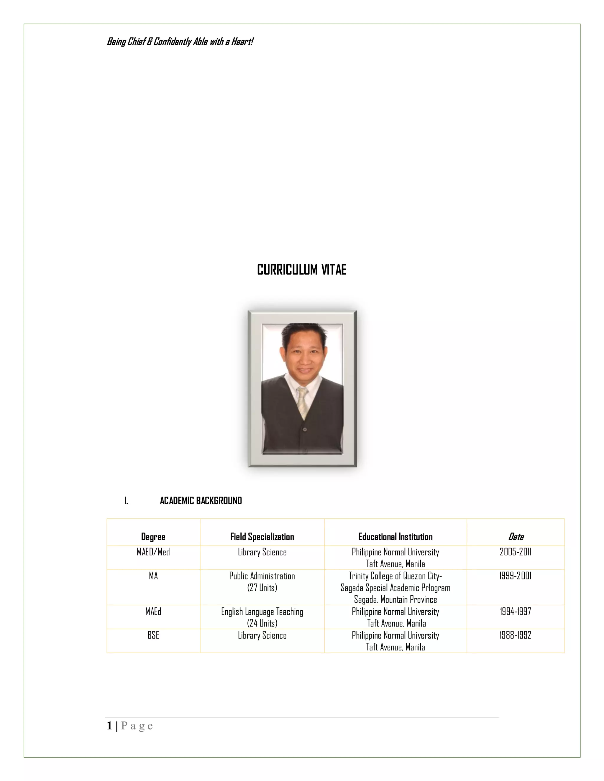 Roderick Baturi Ramos Resume of July 2019 | PDF