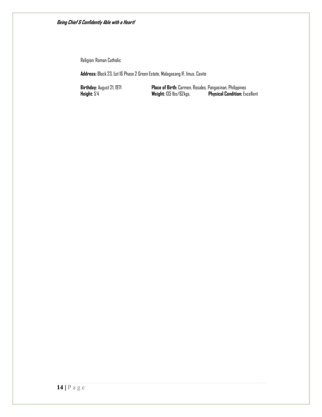 Roderick Baturi Ramos Resume of July 2019 | PDF