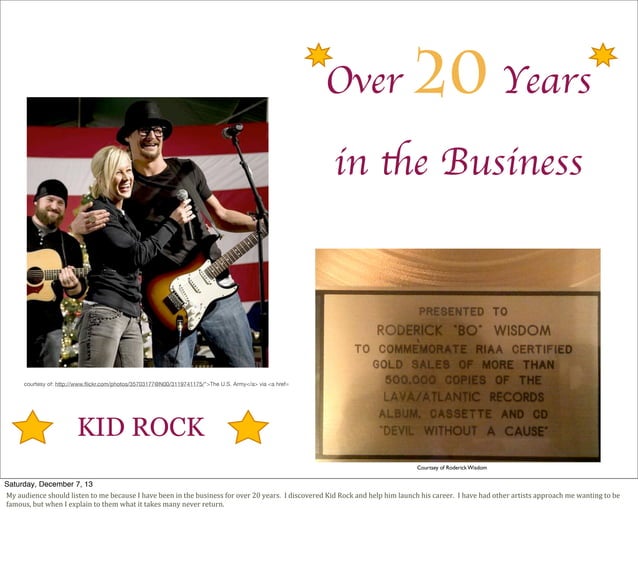 Roderick Wisdom ignite presentation slideshow | PPT