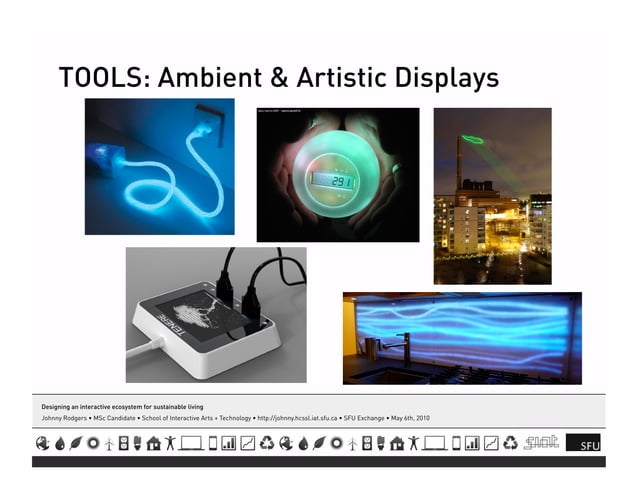 Designing an interactive Ecosystem for Sustainable Living | PPT