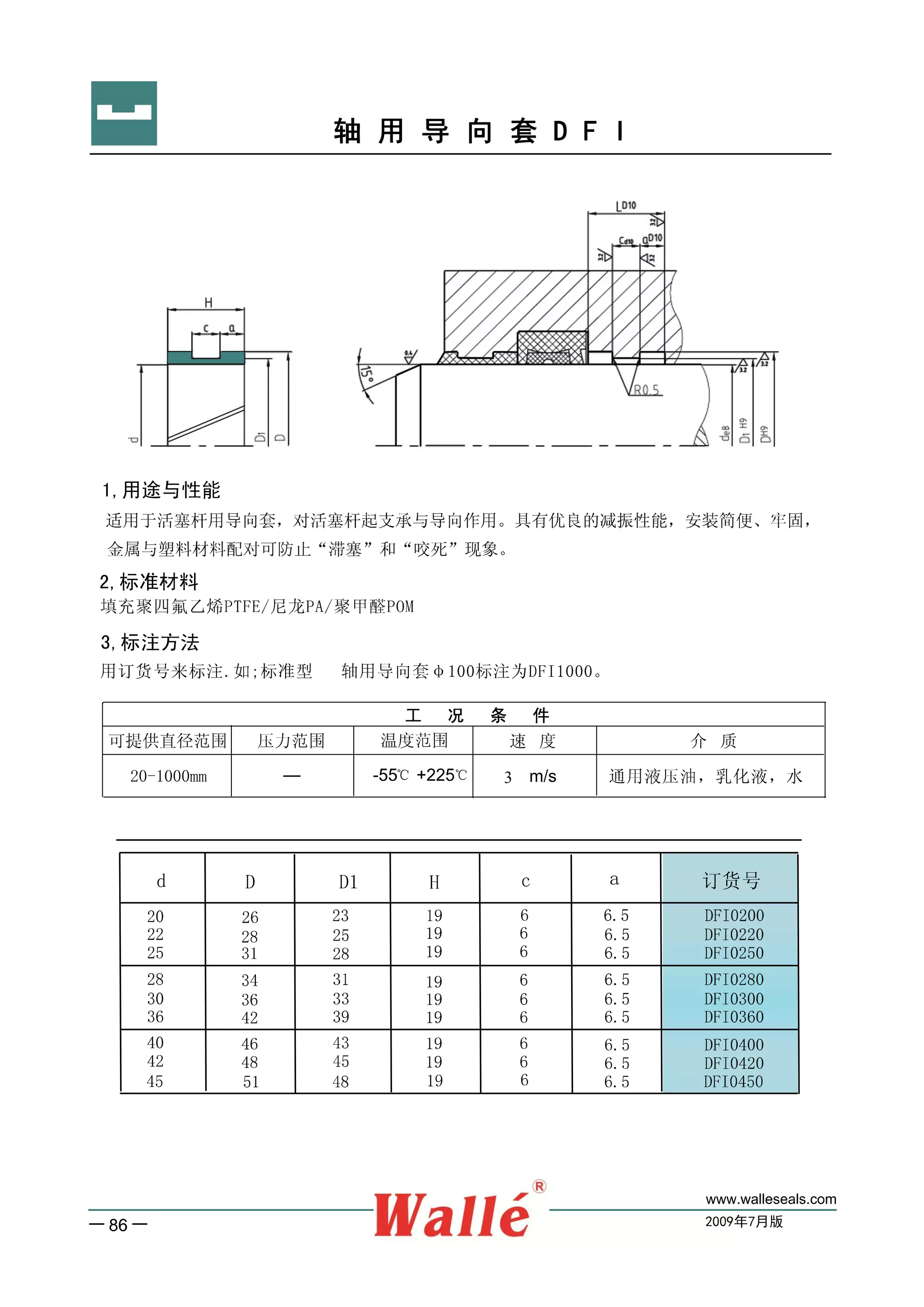 Rod guide ring -dfi | PDF