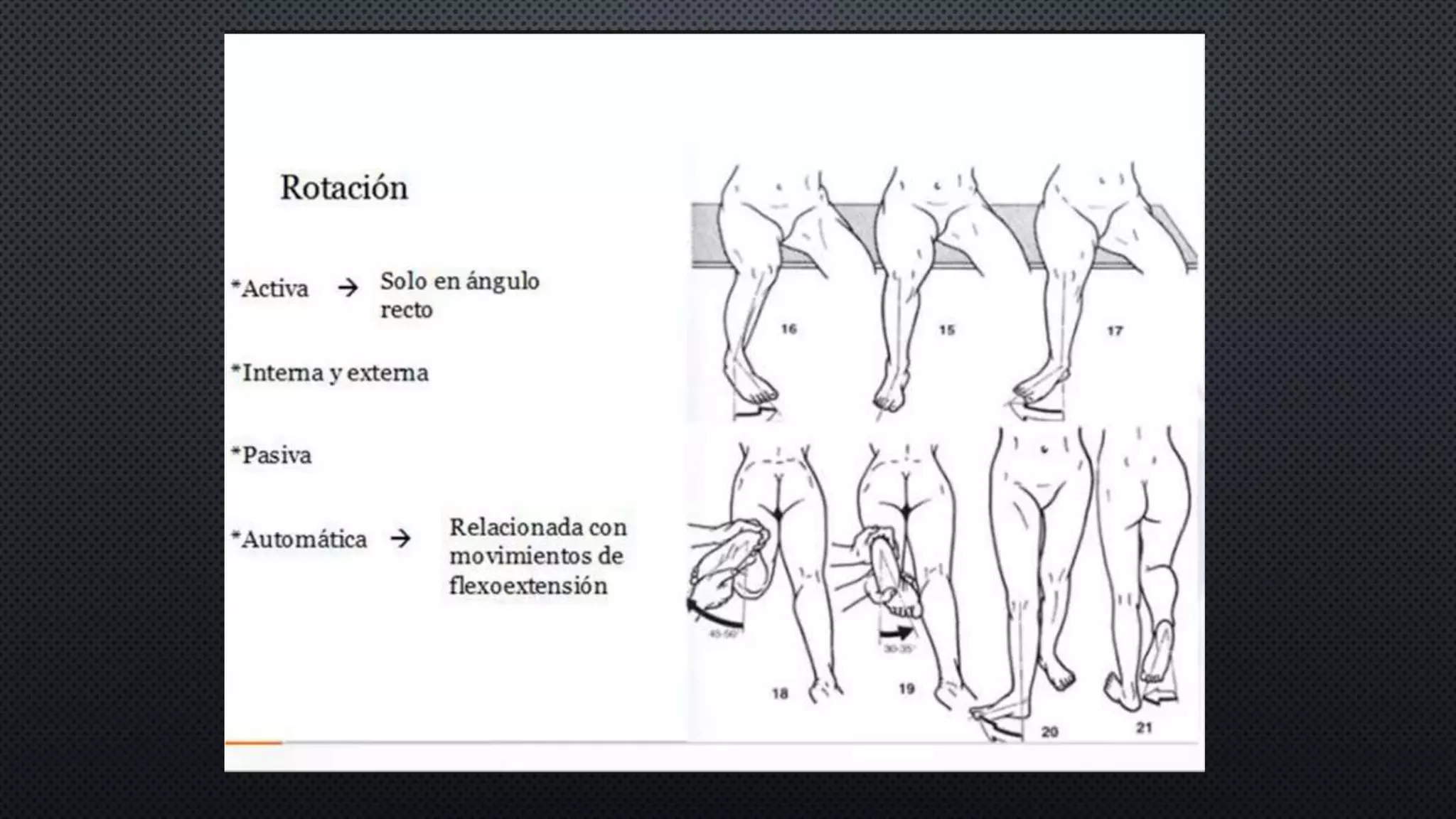 BIOMECÁNICA DE RODILLA | PPTX