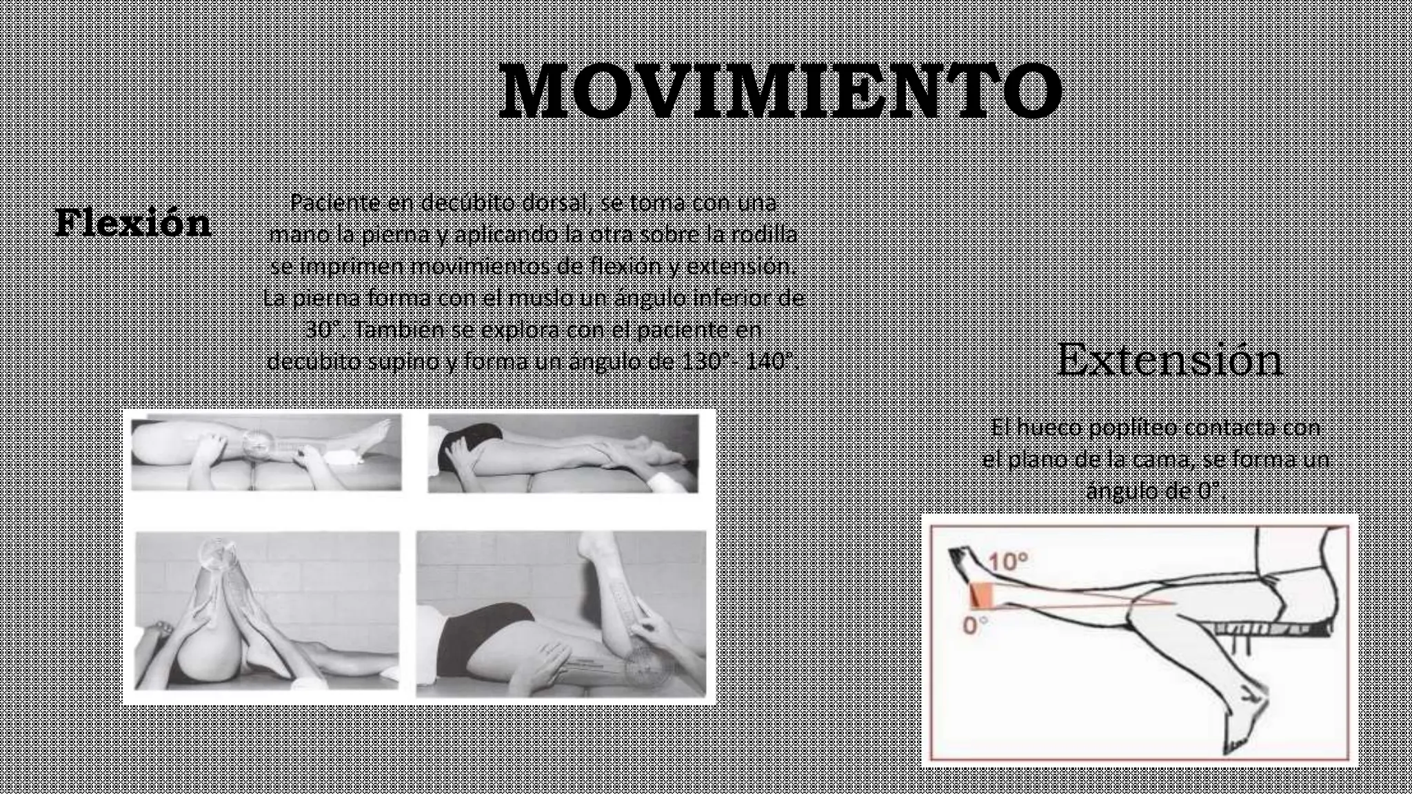 rodilla examen fisico materia reumatologia pptx | PPTX