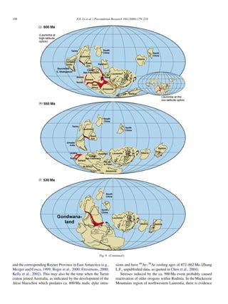 Rodinia map-li-2 | PDF
