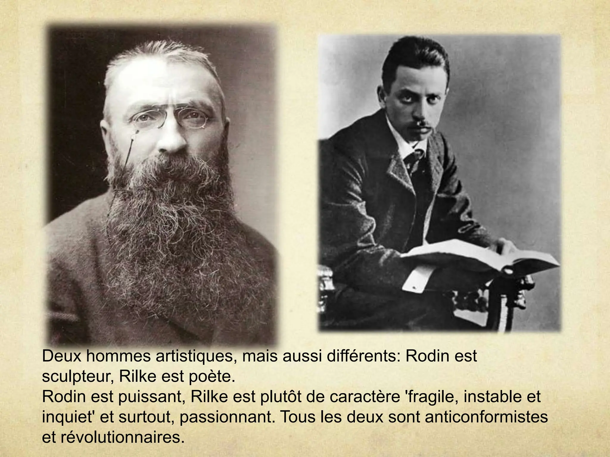 Biographie de Auguste Rodin & Rainer Maria Rilke.ppt