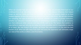 Rod jao business sense through experience | PPT