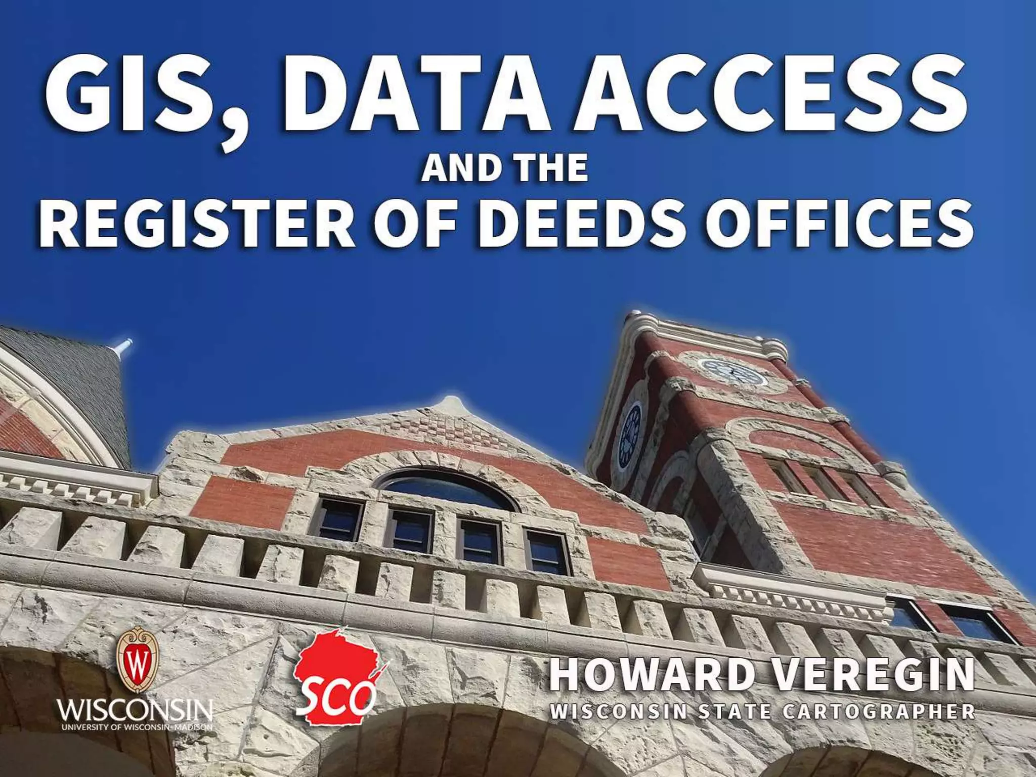 GIS, Data Access, and the Wisconsin Register of Deeds Offices | PPT