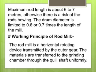 Rod mill | PPTX